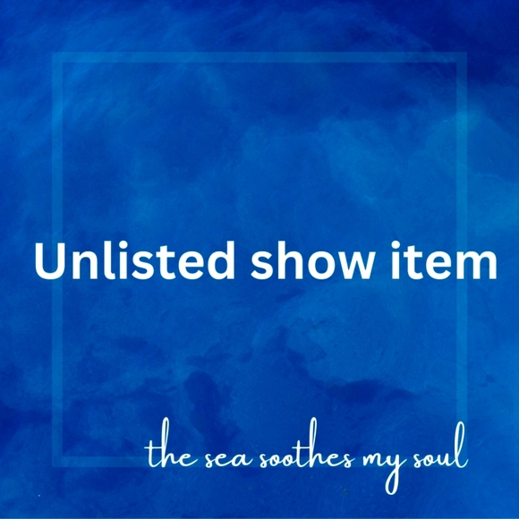 Other | Unlisted Show Items | Poshmark